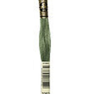 DMC Floss Color 3363 medium Pine Green Embroidery Floss 2 Skeins, 6 ...