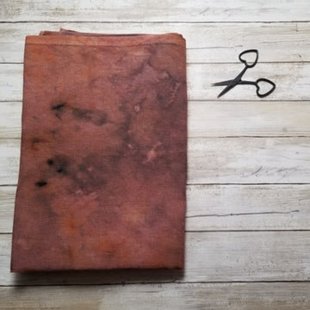 GRANDPA'S SHOP RAG ~ 36 Ct. Edinburgh Linen by Lapin Loops ~ Hand Dyed ...