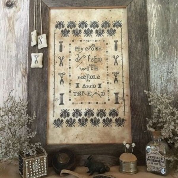 Primitive Stitcher Cross Stitch - Etsy