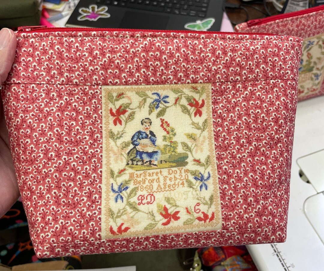 Project Bag Completed Sampler-print Project Bag HATS Sampler Cross ...