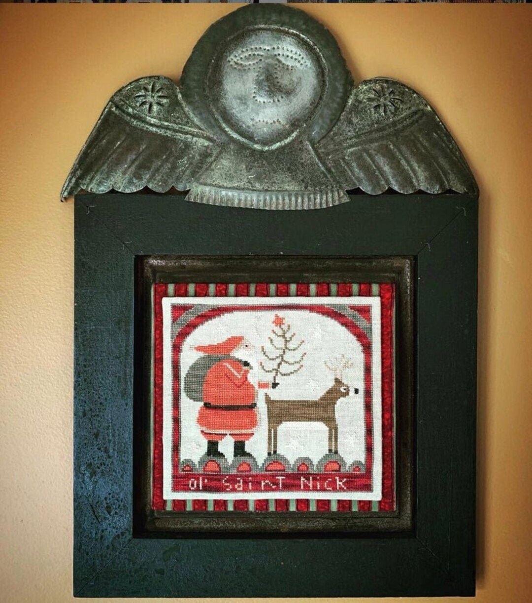 TERESA KOGUT "ol' St Nick" • Counted Cross Stitch Pattern • Christmas ...