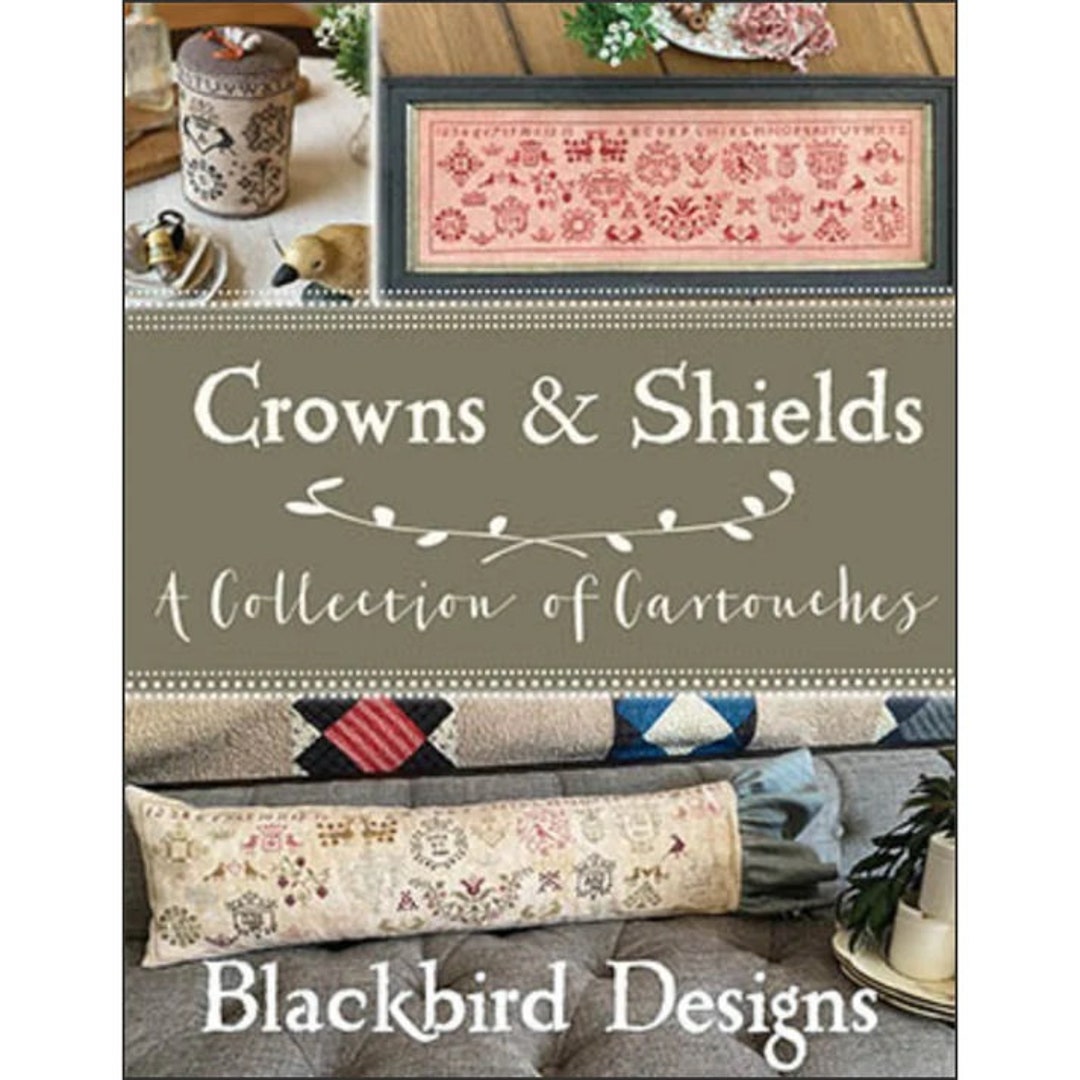 BLACKBIRD DESIGNS "crowns & Shields ~ A Collection of Cartouches ...