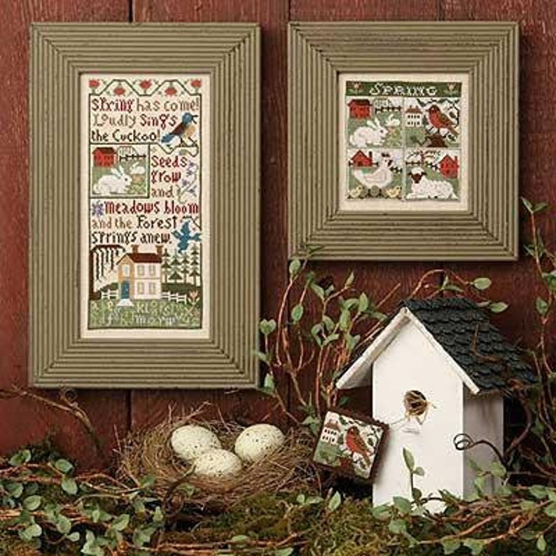 The Prairie Schooler SPRING HAS COME! Counted Cross Stitch Pattern ...