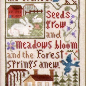 The Prairie Schooler SPRING HAS COME! Counted Cross Stitch Pattern ...