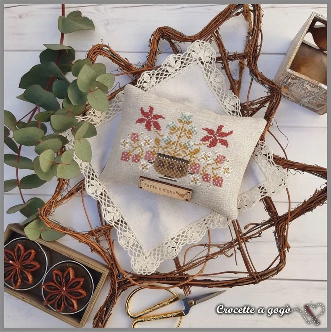 CROCETTE A GOGO "a Sweet Bouquet" Counted Cross Stitch Pattern, Flowers ...