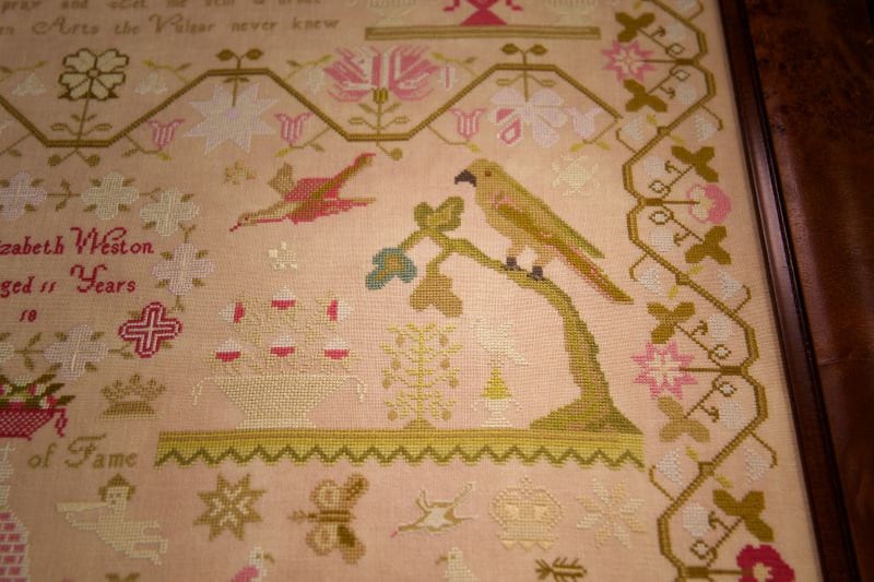 Hands Across the Sea Samplers "elizabeth Weston, Circa 1830" Counted ...