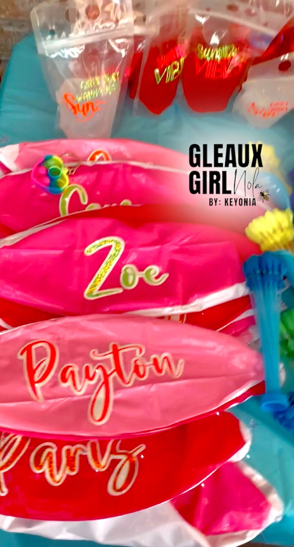 Personalized Beach Balls, Pool Party Favor, Custom Beach Ball, Beach ...