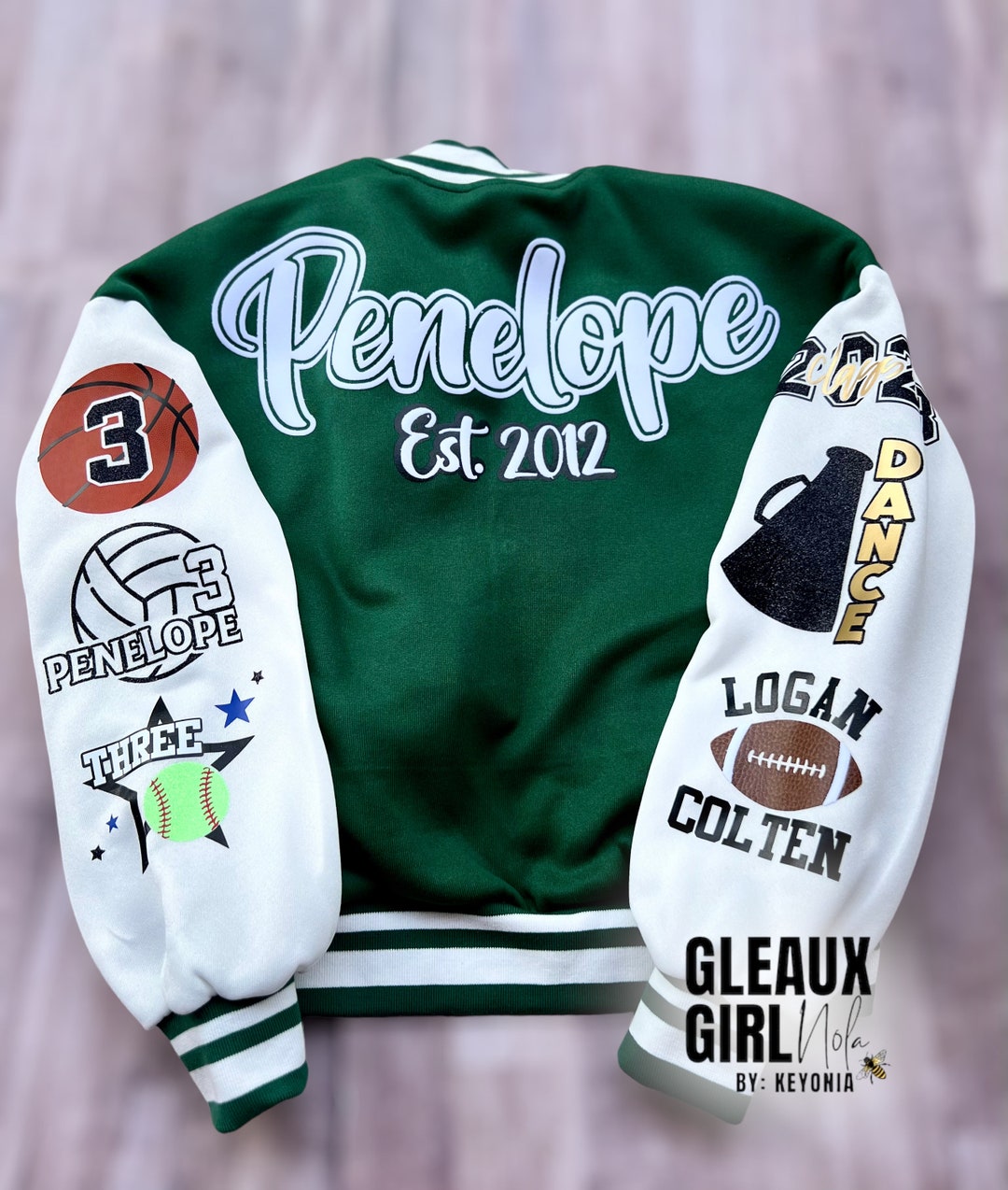 Custom Youth-adult Varsity Jacket, Personalized Bomber Jacket, Couples ...