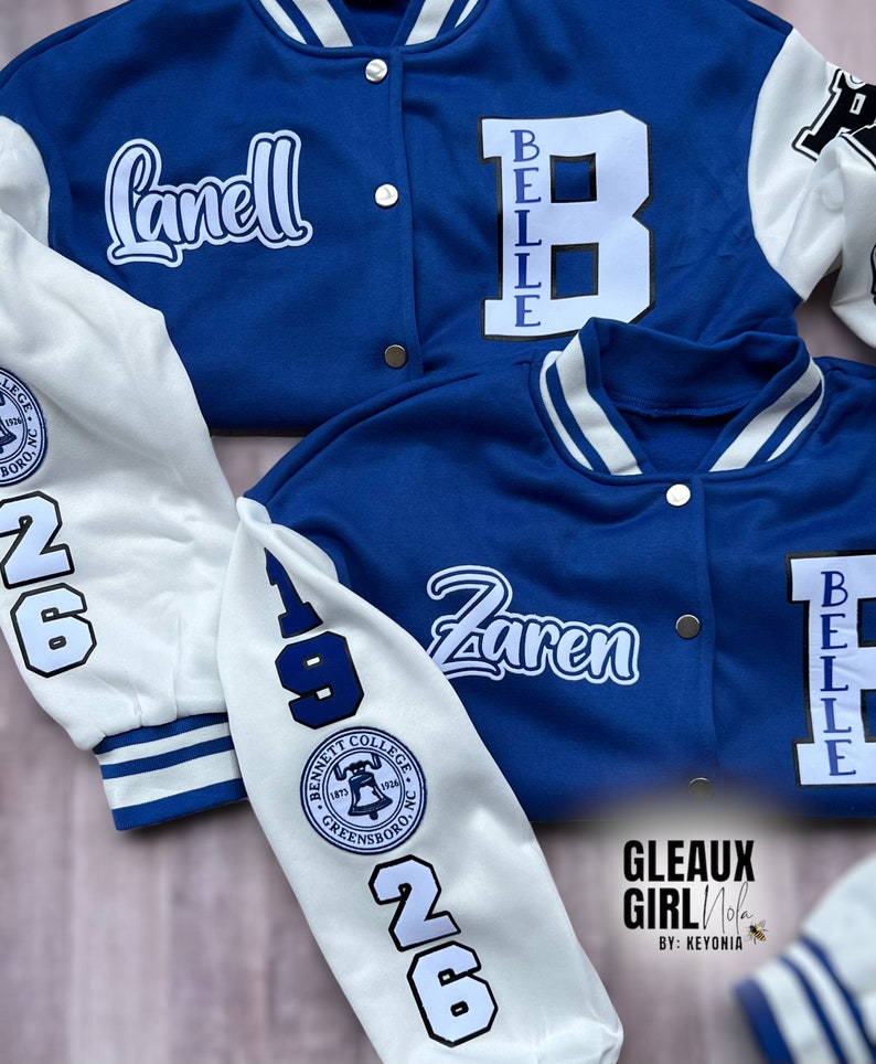 Custom Youth-adult Varsity Jacket, Personalized Bomber Jacket, Couples ...