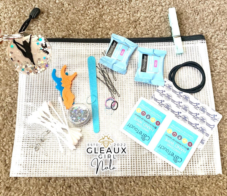 Personalized Care Kit Cheer/dance/team Gift Mini Hair Kit, Survival Kit ...