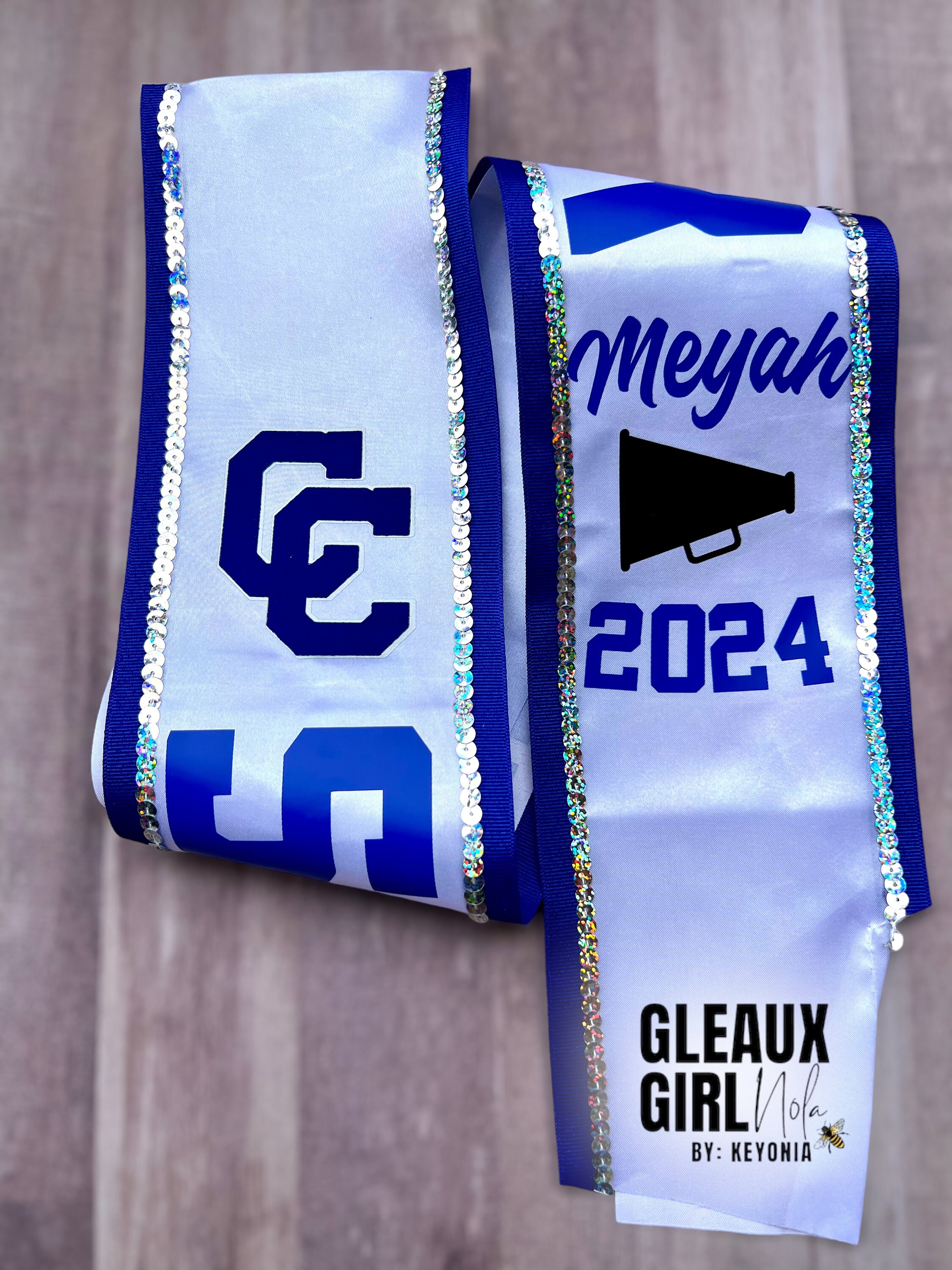 Custom Senior Sash, Senior Night Sash, Custom Sash and Bow, Custom ...