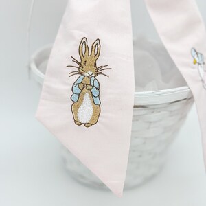 Pink Peter Rabbit Easter Basket Bow - Etsy