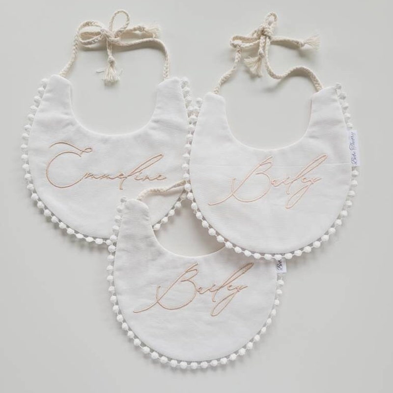 Bibs With Names - Etsy