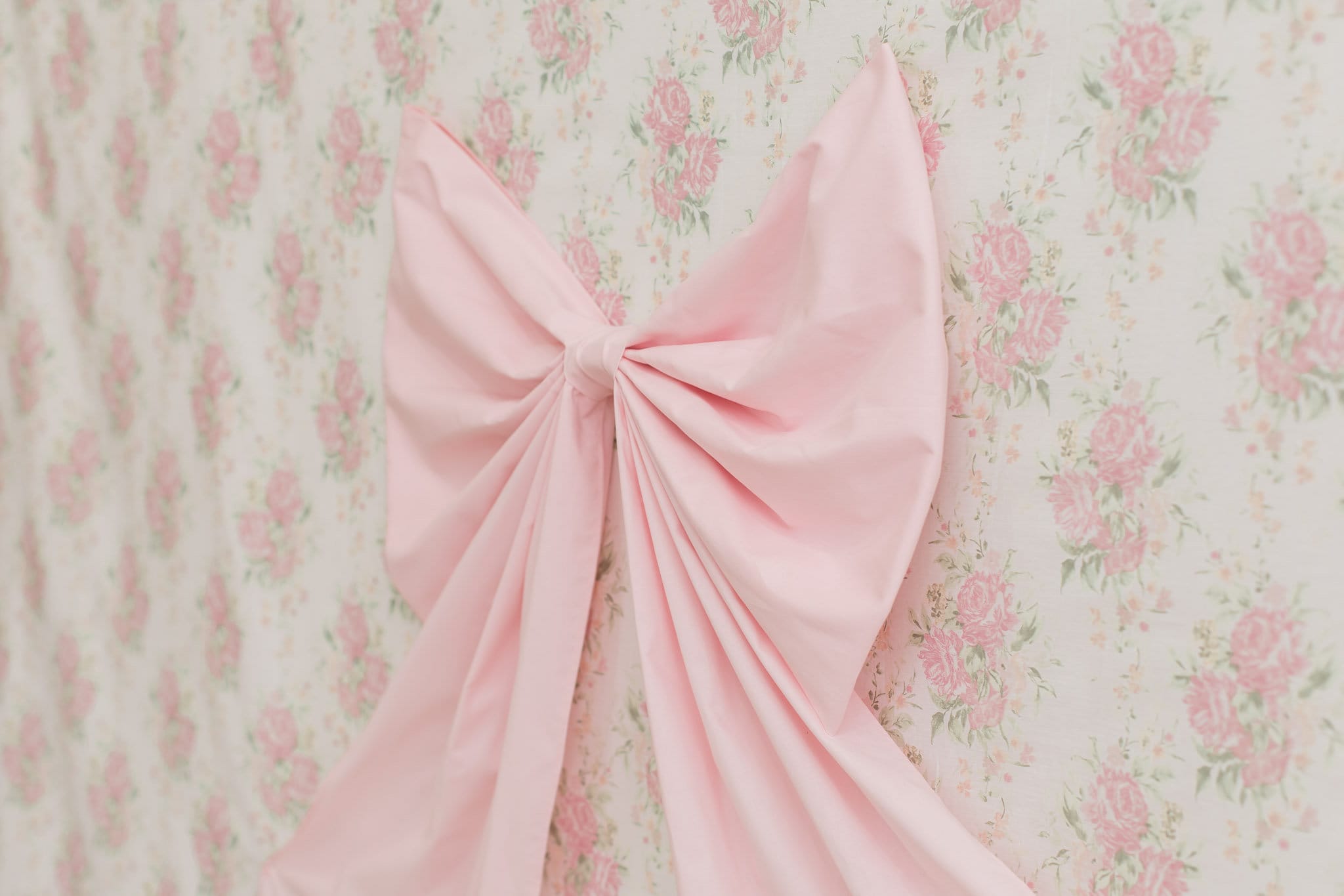 Pink Wall Bow life Size Room Decor-baby Nursery Bow - Etsy