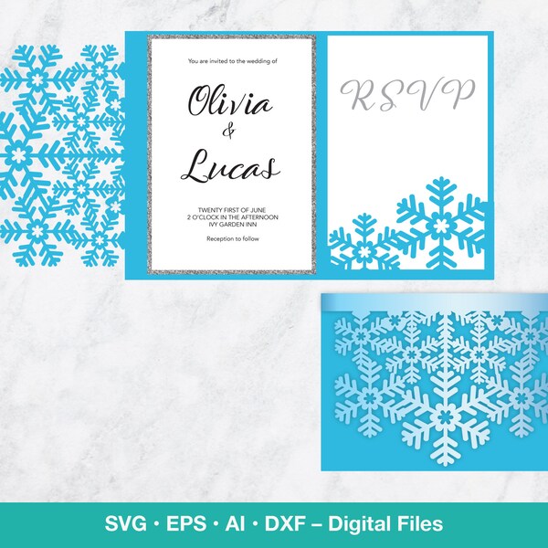 Snowflake Wedding - Etsy