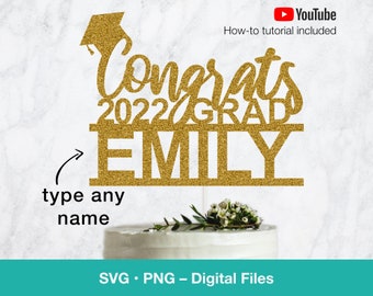 Graduation Cake Topper - Etsy