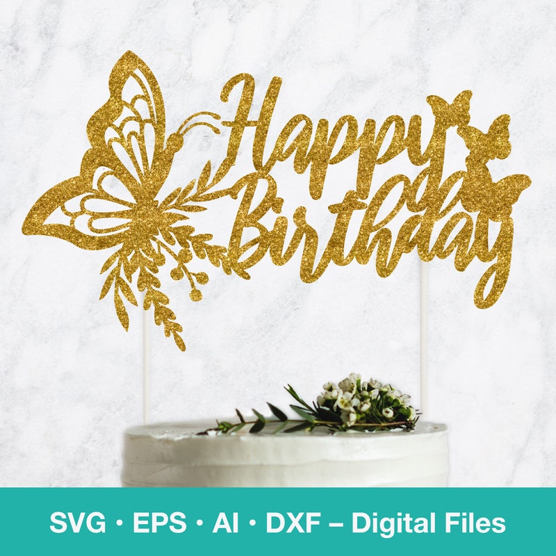 Butterfly Topper - Etsy