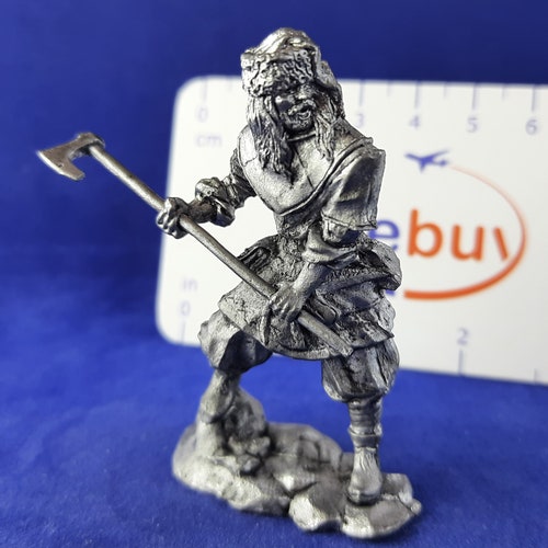 Ready-for-battle Villager Miniatures Viking Villager | Etsy