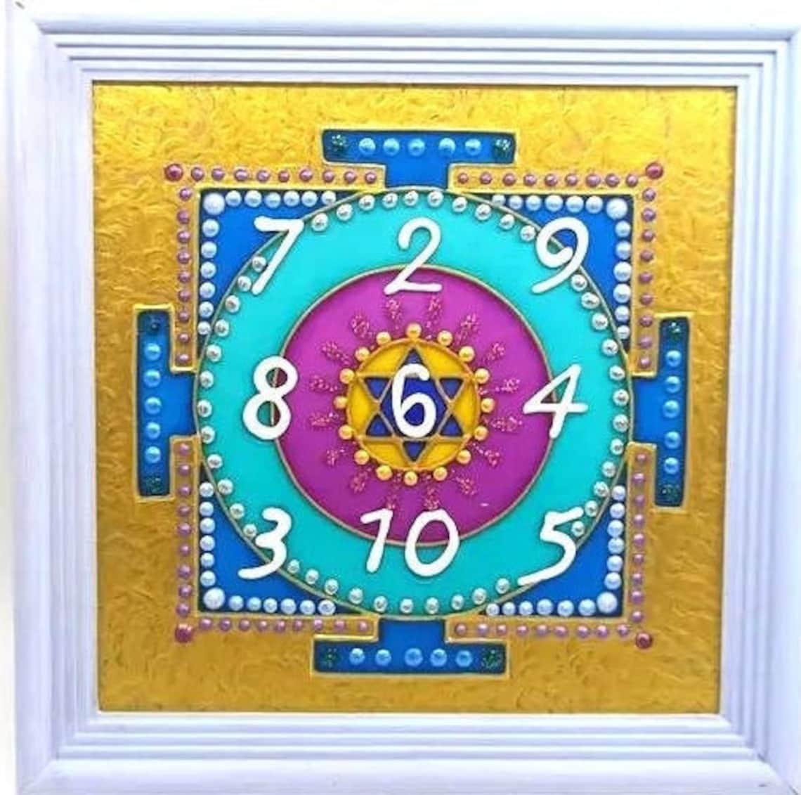 Moon yantra Chandra yantra Planetary yantra Numerology AUM | Etsy