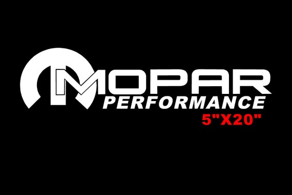 Car & Truck Decals, Emblems & License Frames Mopar Performance Decal ...