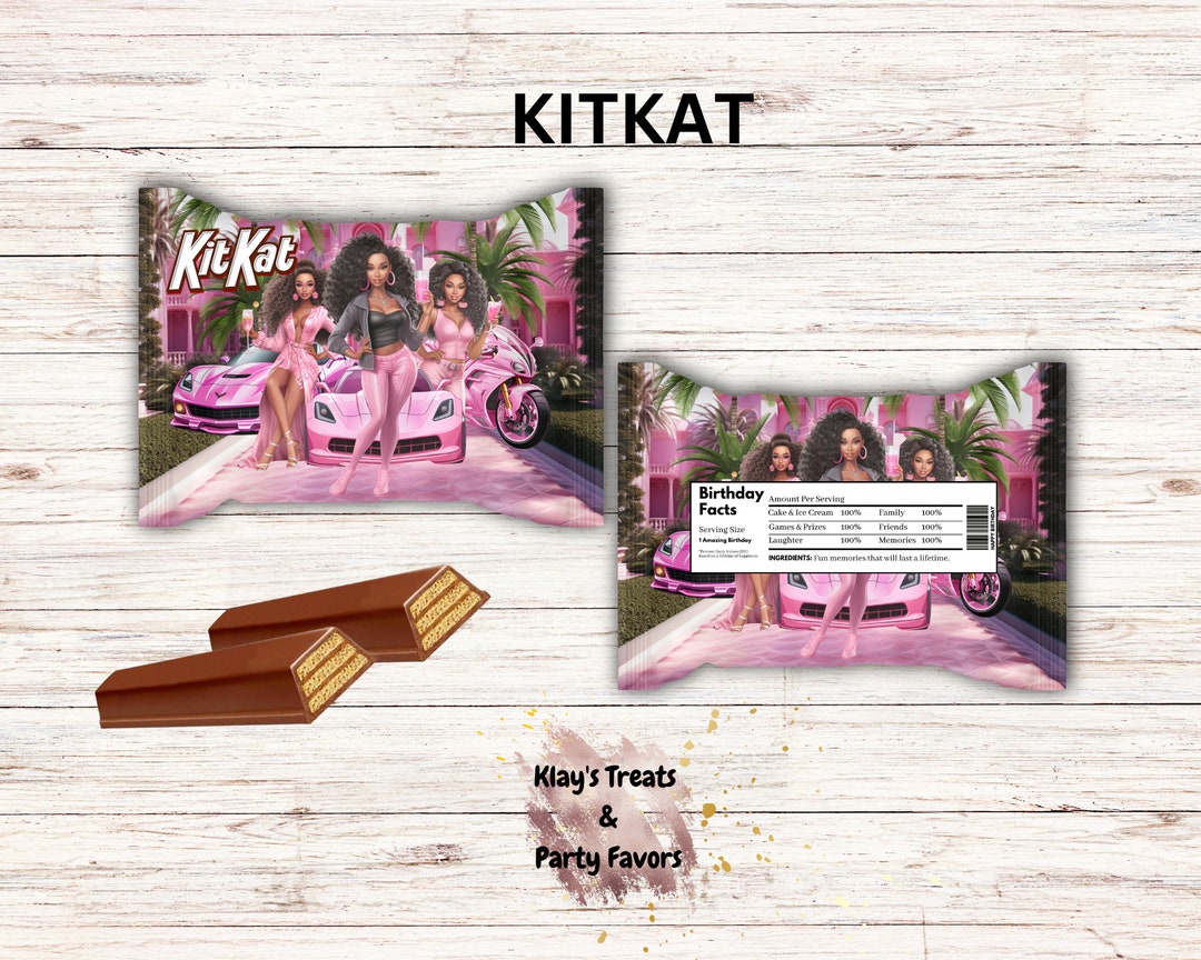 Kit Kat Labels - Etsy