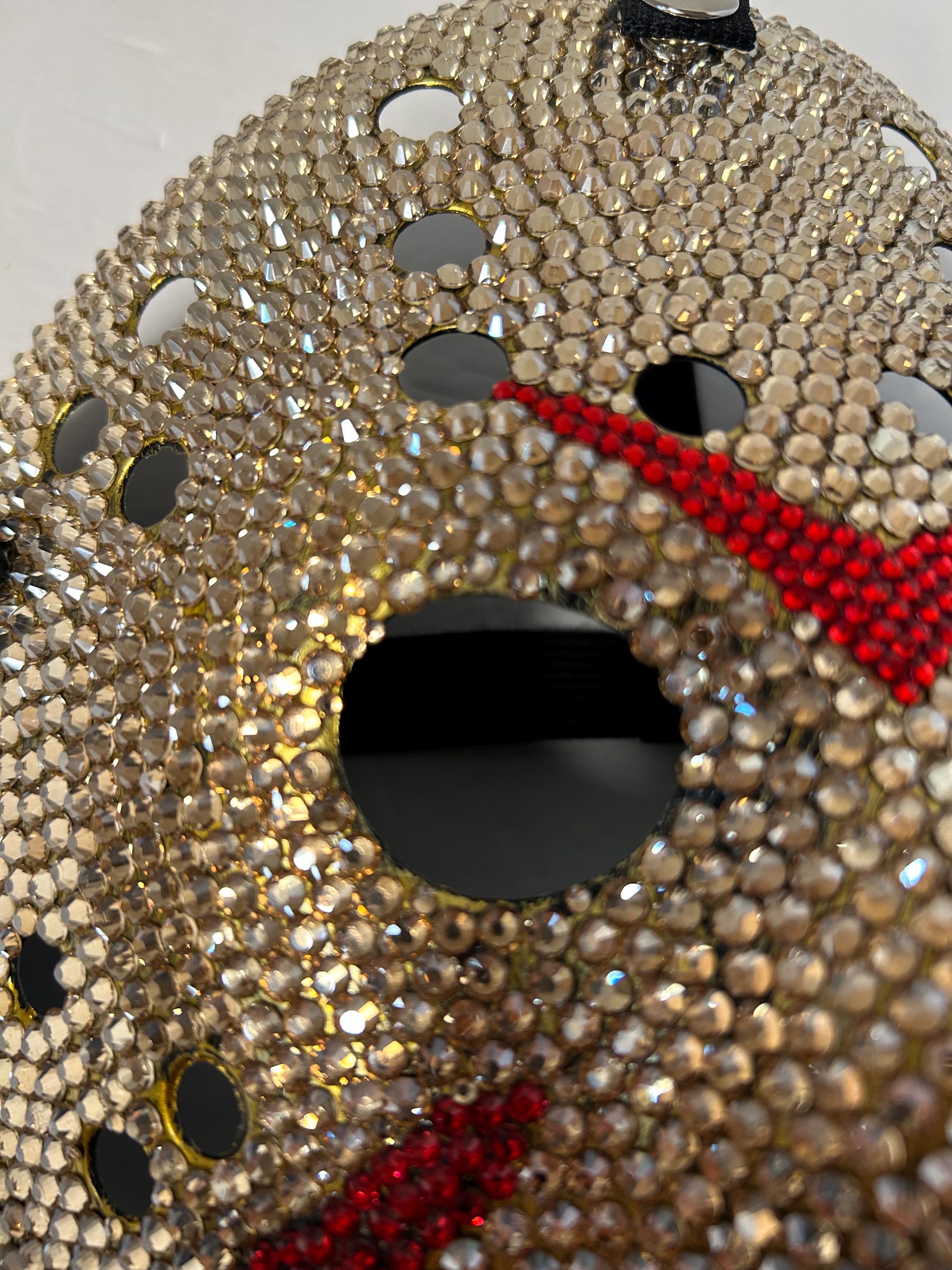 Jason Friday the Thirteenth Mask, Rhinestones, Bling - Etsy