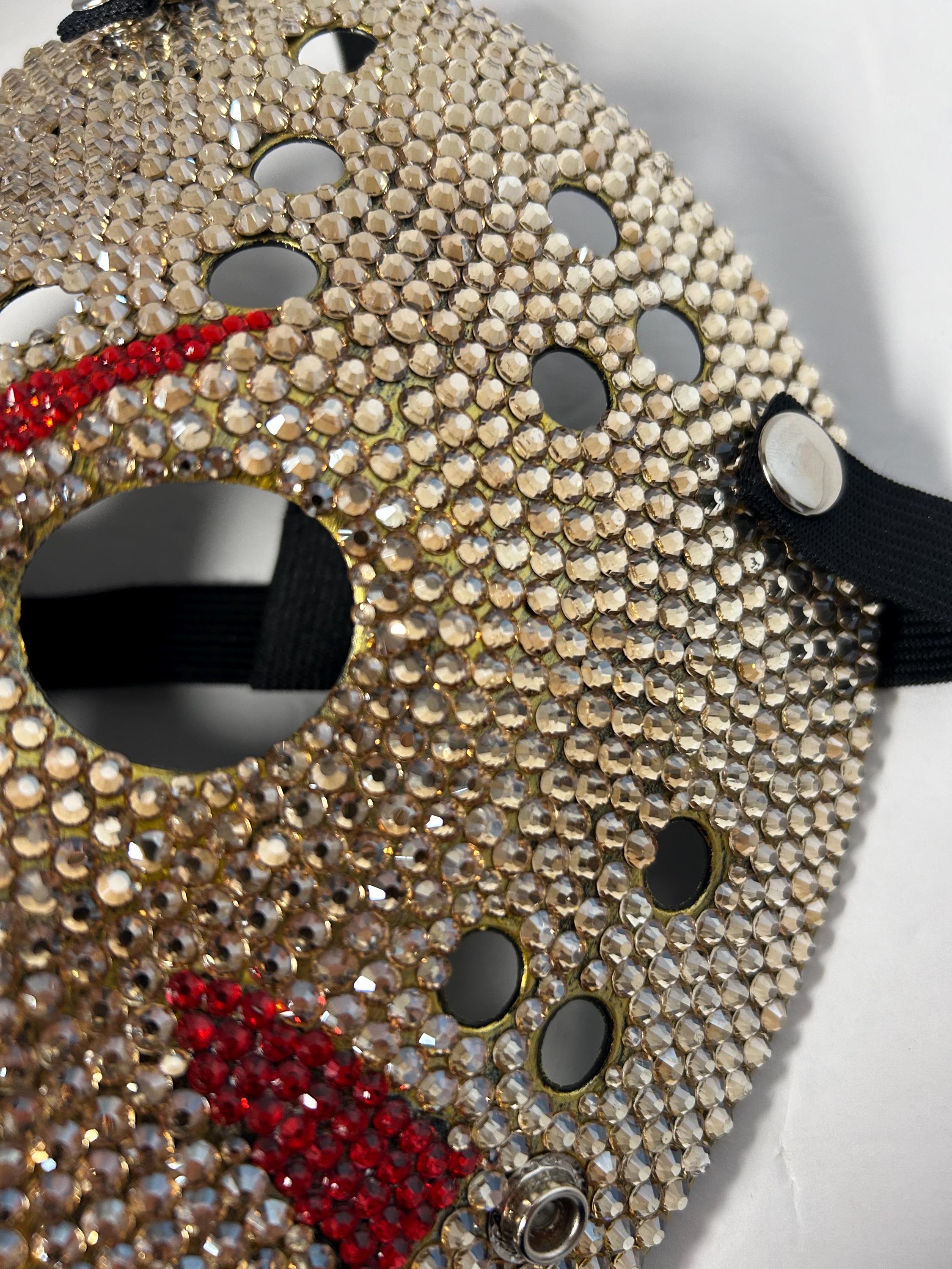 Jason Friday the Thirteenth Mask, Rhinestones, Bling - Etsy