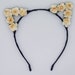 Flower Cat Ears Headband, Rose Cat Ears, Pink Flower Cat Ears, Purple ...