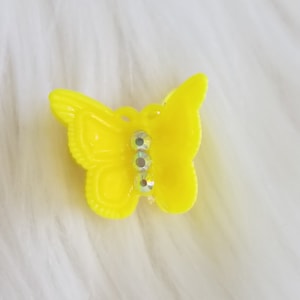 Mini Butterfly Clips, 90's Baby Butterfly Hair Clips Set of 8, Bling ...