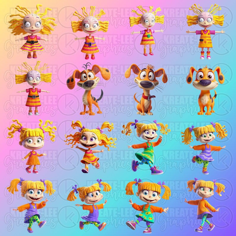 Rugrats Clipart Plus Scenes Transparent Background for Commercial Use ...