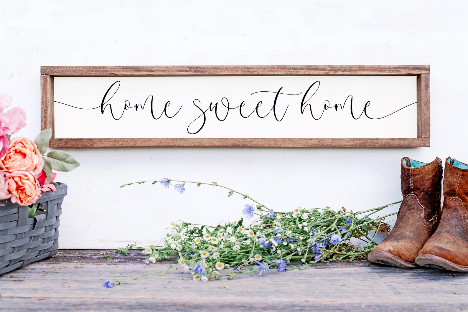 Above the Door Sign Rustic Farmhouse Handmade and Hand - Etsy.de