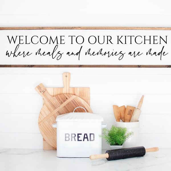 Wooden Kitchen Signs - Etsy UK
