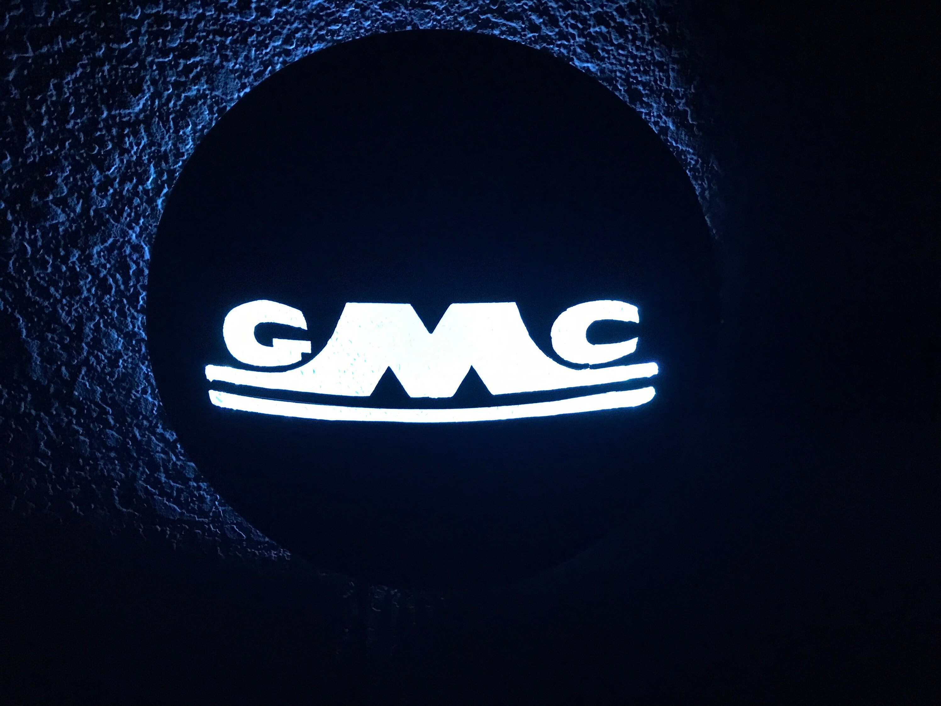 GMC Hubcap Light Nice Patina RGB LED With Remote 1951 Original - Etsy