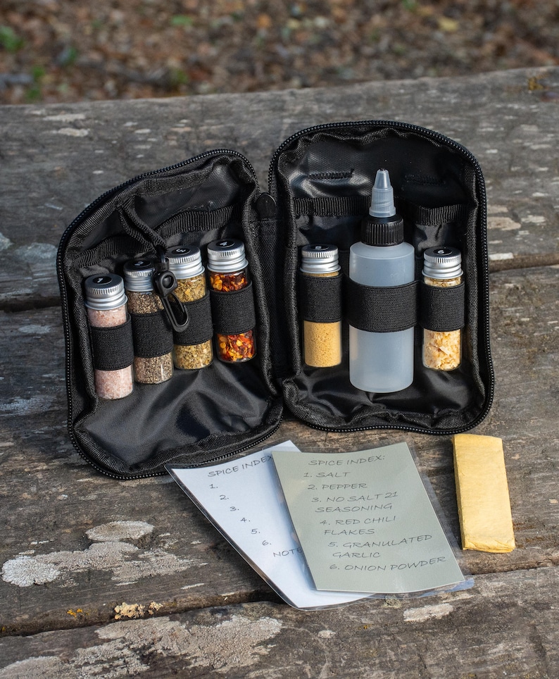 Catch and Cook Spice Bag Tactical Molle Pouch Loaded With the ...