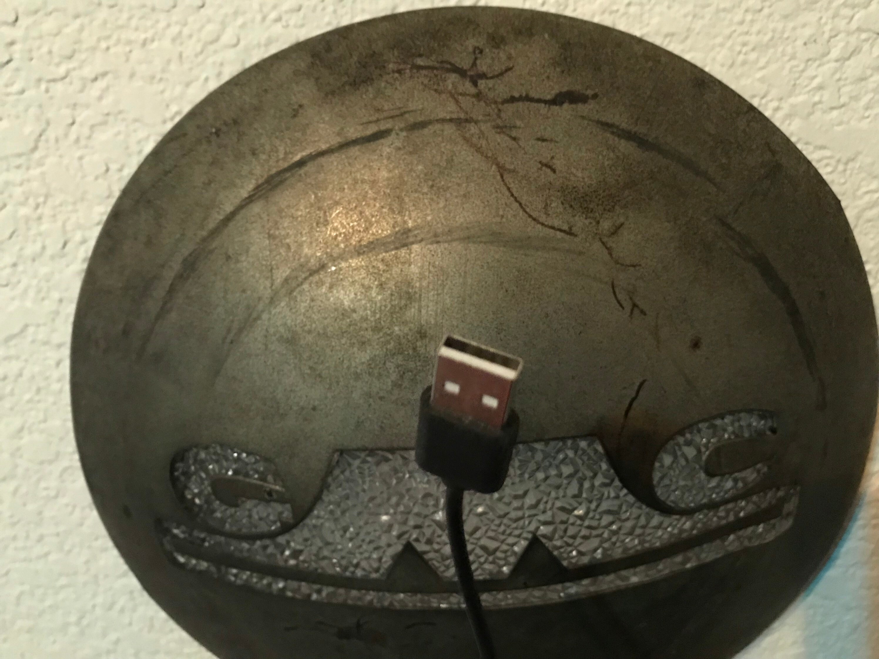 GMC Hubcap Light Nice Patina RGB LED With Remote 1951 Original - Etsy