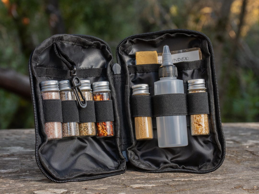 Catch and Cook Spice Bag Tactical Molle Pouch Loaded With the ...