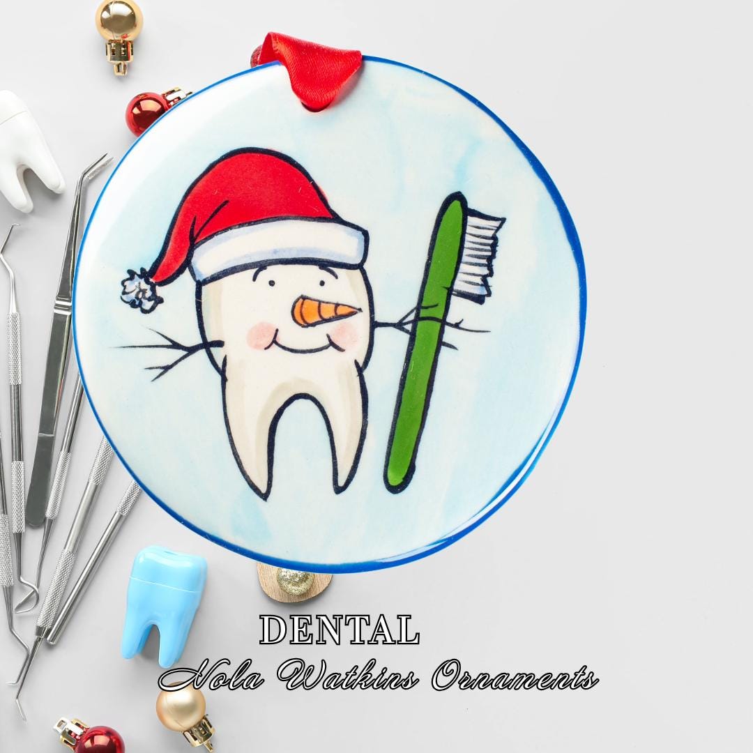 Dentist Ornament From the Nola Watkins Collection™ | Handpainted ...