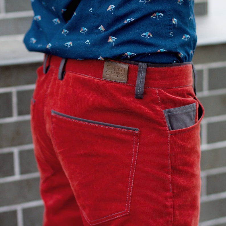 Red Hot Chili Mens Corduroy Pants - Limited Edition | Scarlet Corduroy ...