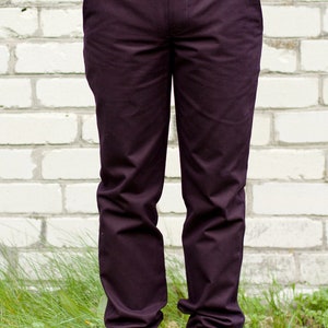Ink Purple Chinos - Limited Edition | Eggplant Purple Chinos, Business ...