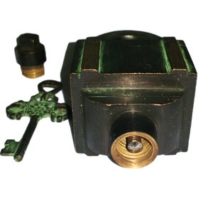 Unusual Brass Made TRICKY PUZZLE Padlock With 6 Keys (with Antique ...