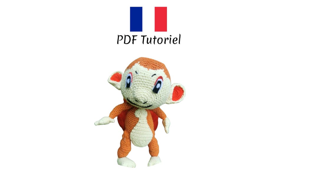 Ouisticram (chimchar in English) Pokemon Amigurumi Crochet Tutorial - Etsy