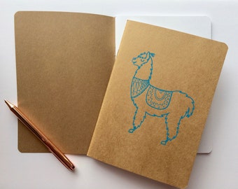 Llama notebook | Etsy
