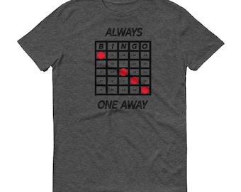 Bingo Shirt for Women or Men/short Sleeve T-shirt/bingo | Etsy