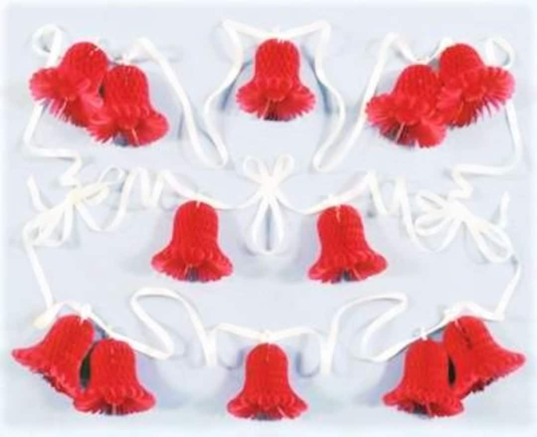 Red Westminster Bell Streamer on Ribbon #55920-R, 1/pkg, 24 Foot - Etsy