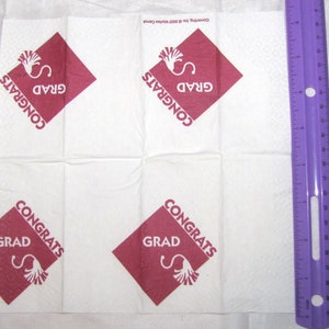 Swankie Graduation Pocket Tissues in School Colors, Choose Between 9 ...