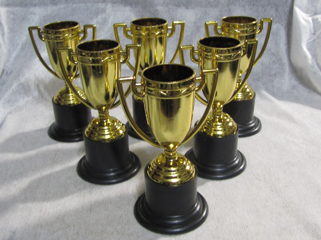 Plastic Trophies #39804vp, 6/pk, 1 Package, Toy Trophy - Etsy