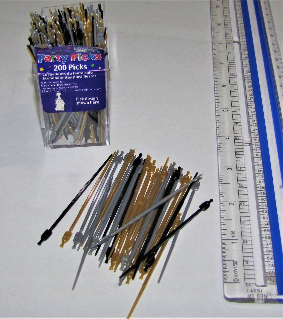 Boxed GSB Champagne Bottle Picks Hor D'oeuvres Picks - Etsy