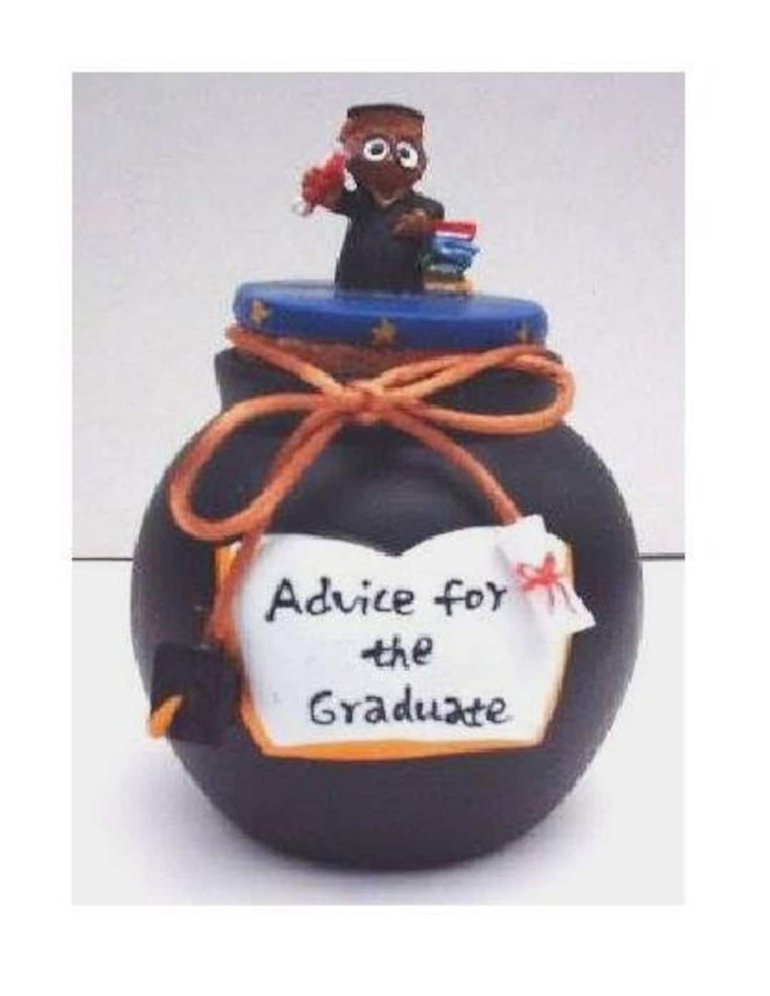 Graduation Advice Jar 1/pk #262184, Graduation Fund Jar, Graduation ...