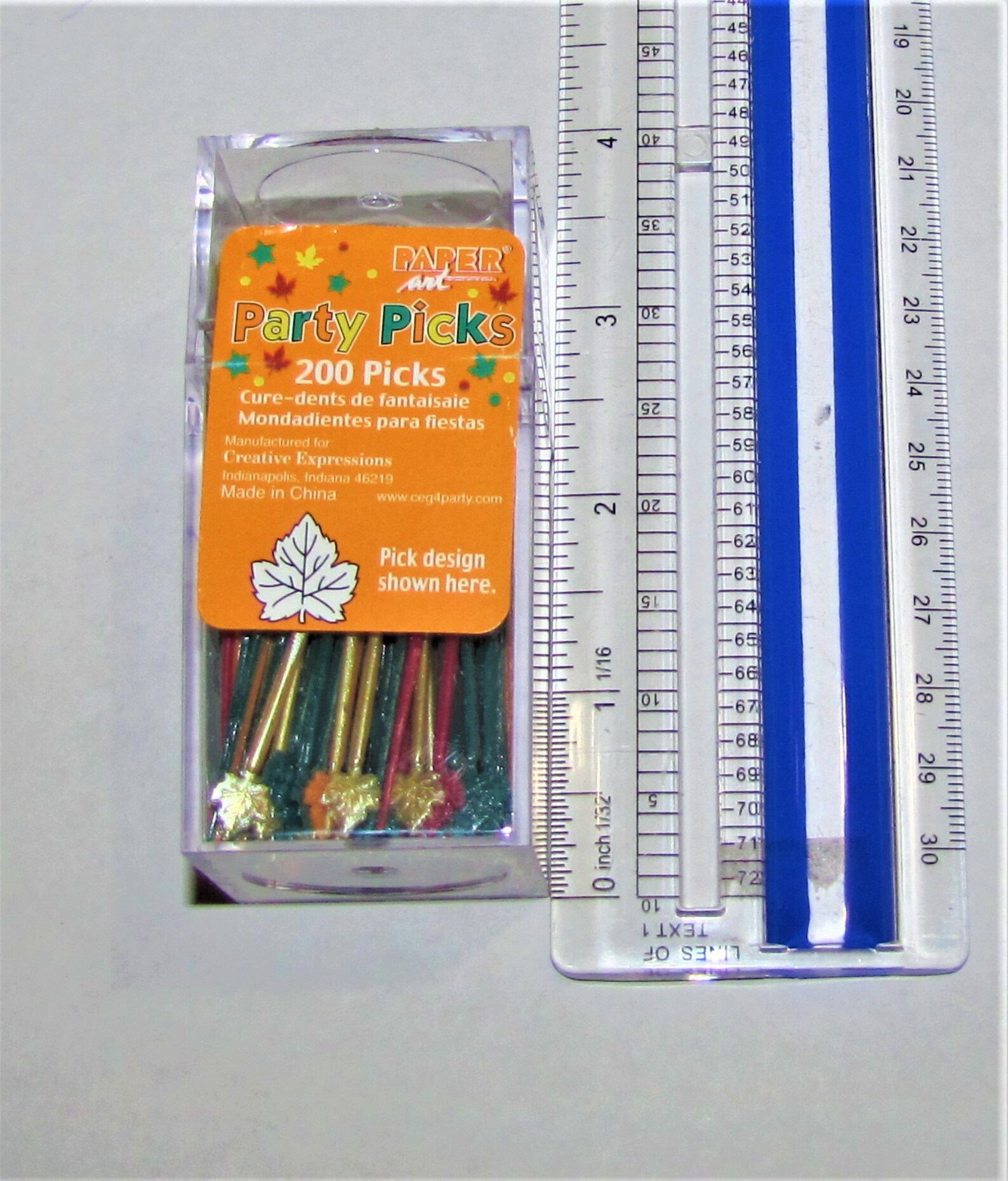 Boxed Maple Leafs Picks Hor D'oeuvres Picks Autumn - Etsy