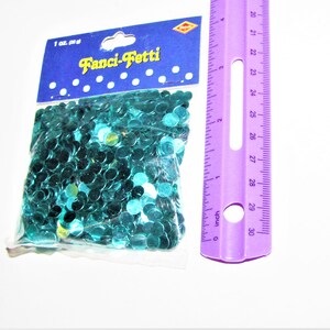 Light Blue Metallic Confetti Each Pkg 1 Oz Circles Stars or - Etsy